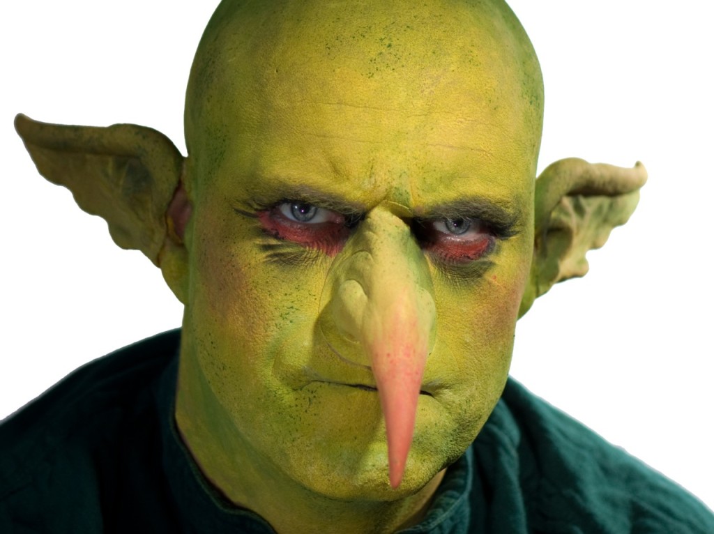 Goblin Make-up – Andrew Blake Craft & Design