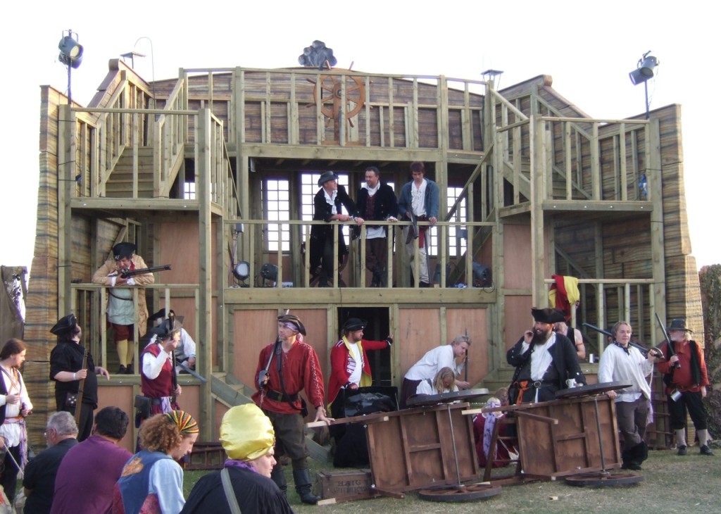 Ship's Stern Stage – Andrew Blake Craft & Design